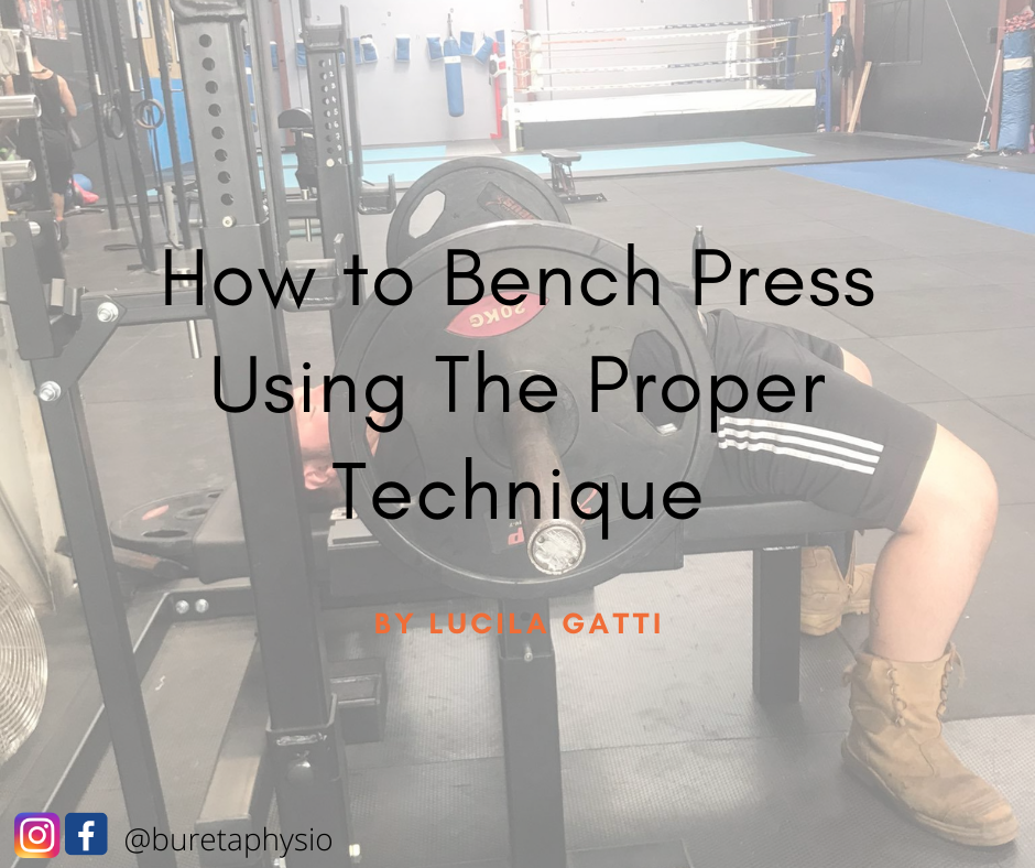 How to Bench Press Using The Proper Technique